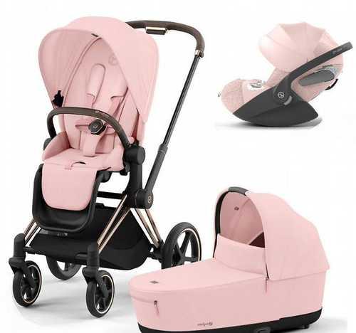 Cybex Priam 4 Peach Pink 3в1