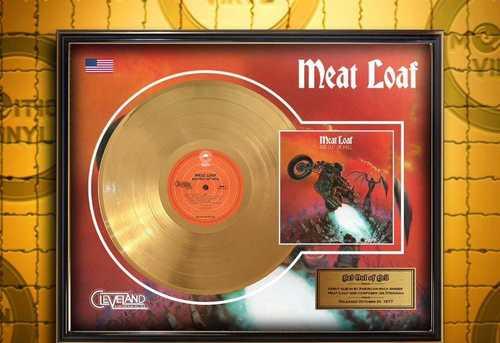 Meat Loaf золотой винил в раме креативный подарок