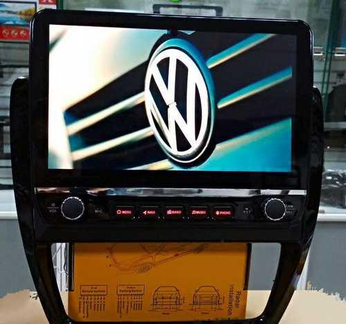 Volkswagen Jetta 6 магнитола Android AMG Style