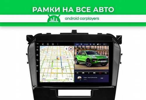 Переходная рамка Grand Vitara 2014+ 9" black gloss