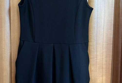Школьная форма Платье сарафан черный 146
