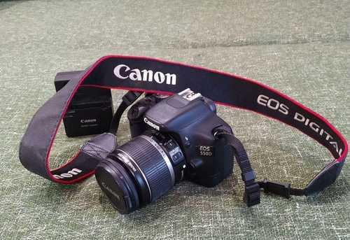 Зеркальный фотоаппарат canon 550d