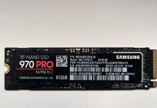 MLC Ssd m2 nvme 512gb samsung 970 PRO