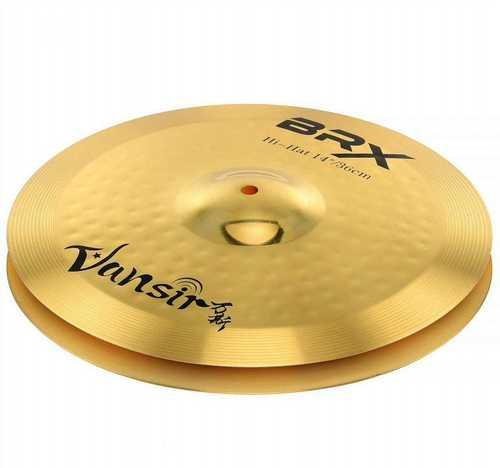 Тарелка HI-HAT brass Vansir BRX-BP 14' (пара)