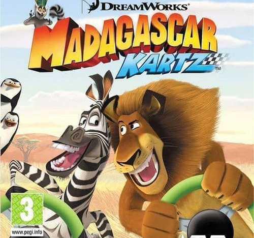 Madagascar Kartz (PS3, англ, бу) (Без обложки)