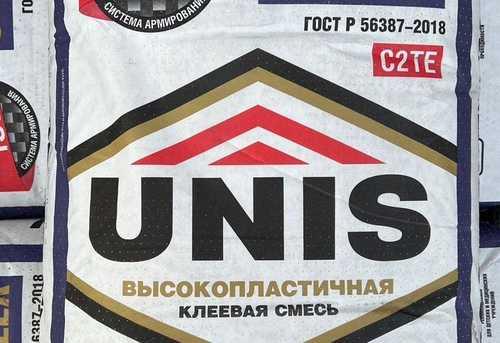 Армированный плиточный клей Unis 25кг