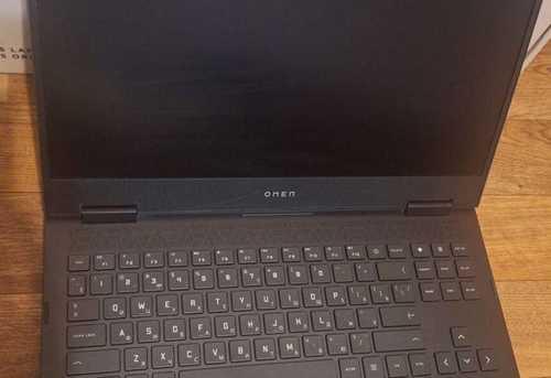 Игровой ноутбук HP omen 15 Ryzen 5600H RTX 3060