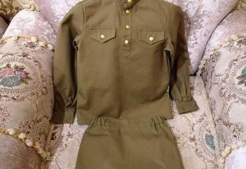 Детская военная форма для девочки аренда косюма