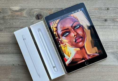 iPad 6 2018 128GB Sim + Pencil + Procreate
