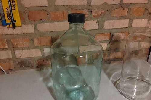 Бутыль стеклянный 10 л
