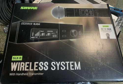 Shure slxd24/ beta58 G60