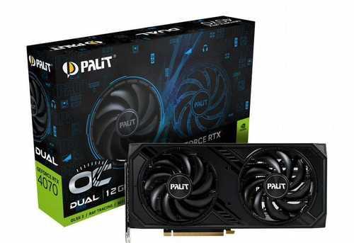 Palit rtx 4070 Dual как новая на гарантии обмен