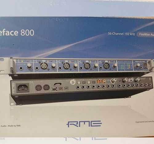 Rme firewire 800