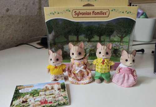 Sylvanian families Семья котиков