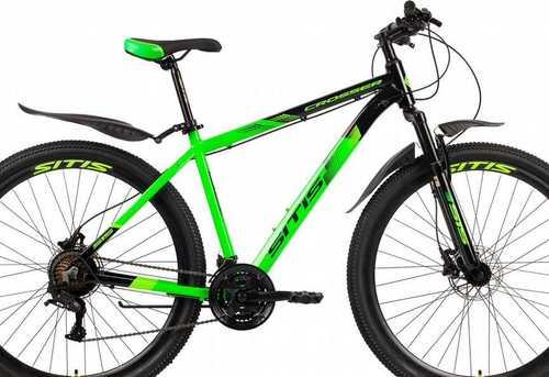 Велосипед sitis crosser HD 29" (2023) Black-Green