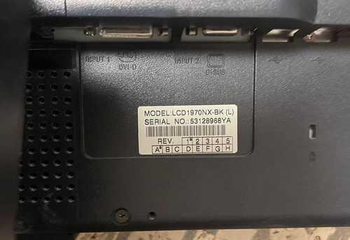 Монитор NEC multisync LCD 1970NX