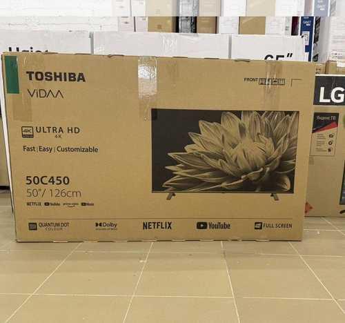 Qled SMART TV 4K Телевизор Toshiba 50 дюймов