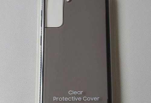 Чехол Clear Protective на Samsung S21+ оригинал