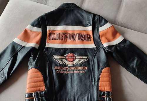 Куртка кожаная Harley-Davidson на мальчика