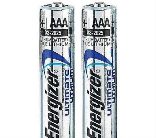 Батарейки Energizer Ultimate Lithium AAA (блистер