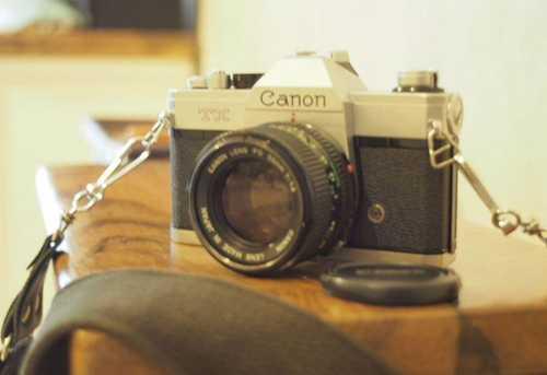 Плёночный фотоаппарат canon tx + 50 mm f 1.4