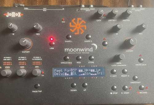Jomox Moonwind редчайший аналоговый стереофильтр