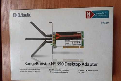 Сетевой адаптер D-Link DWA-547 PCI Wi-Fi