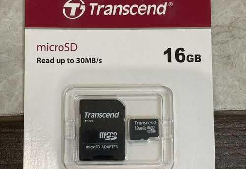 Карта памяти MicroSD 16GB