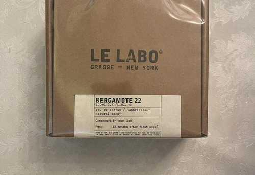 Le labo bergamote 22 духи парфюм