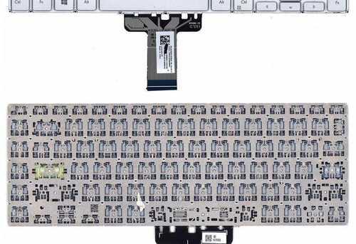 Клавиатура к Asus K413JA серебристая с подсветкой