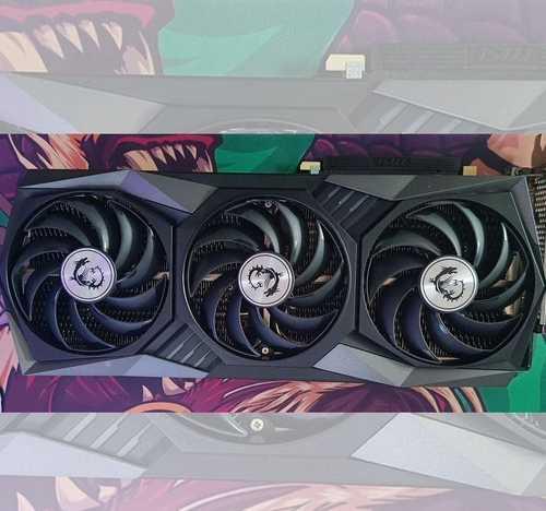 Видеокарта 12 Гб MSI RTX 3080 TI gaming X trio