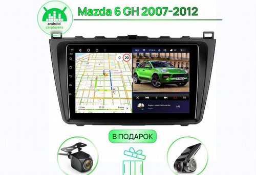 Магнитола 3.32 Mazda 6 GH 2007-2012 Андроид