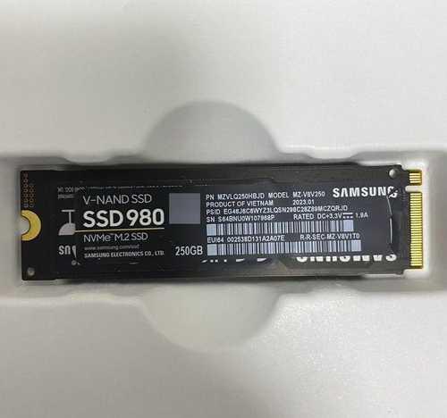 Samsung 980 ssd