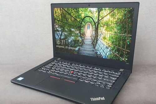 Сенсорный 4/8ядерный ThinkPad T480 i5 16гб 256гб