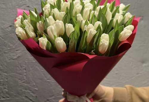 Тюльпаны к 8 марта цветы