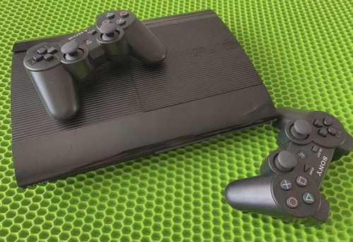 Sony PS3 superslim 500gb+62 игры