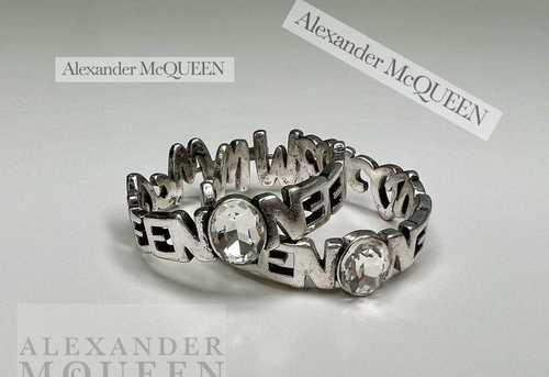Серьги кольца Alexander McQueen lux