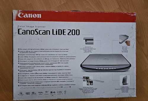 Сканер Cano scan lide 200