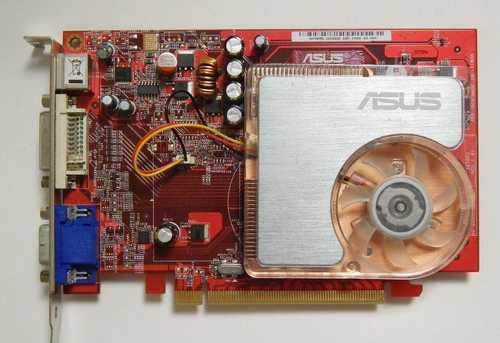 Видеокарта Asus X1600Pro 256Mb VGA DVI