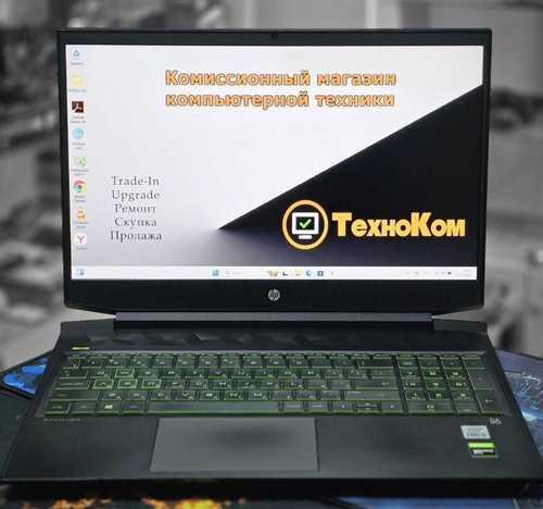 Игровой HP 16-a0055ur (i5 10300H/16/GTX1660Ti/512)