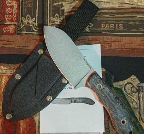 Нож Workingknife WK10 PGK Cryo Stonewash Микарта