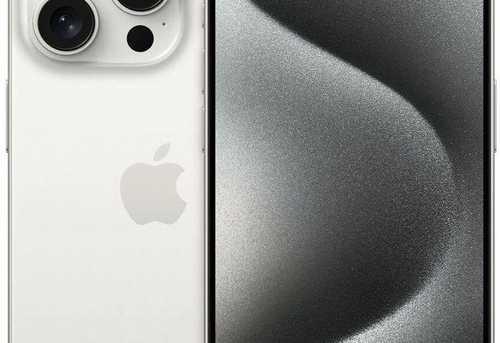 Смартфон Apple iPhone 15 Pro A3104, белый титан