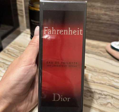 Dior fahrenheit туалетная вода оригинал