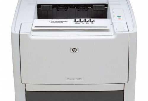Принтер лазер Нр2014+ заправлен картридж гарантия