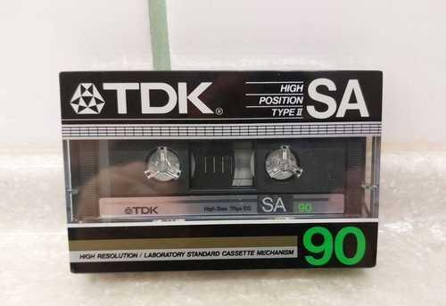 Аудиокассета новая Tdk SA