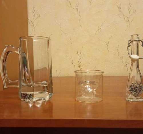 Стеклянные стаканы