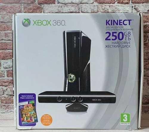 Xbox 360 Slim 250Gb Limited Edition Black + Kinect