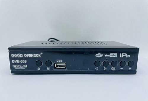 Тв-тюнер Openbox DVB-009 черный(Бекетова 57)