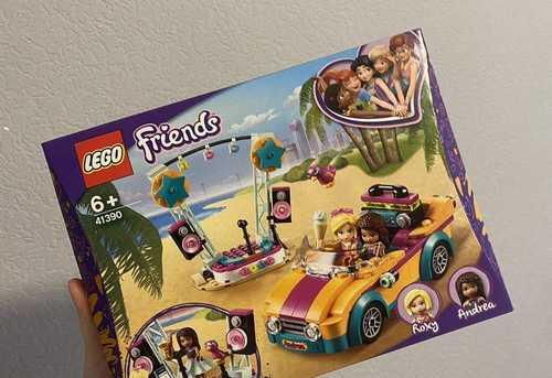 Lego friends 41390 Машина со сценой Андреа Новый