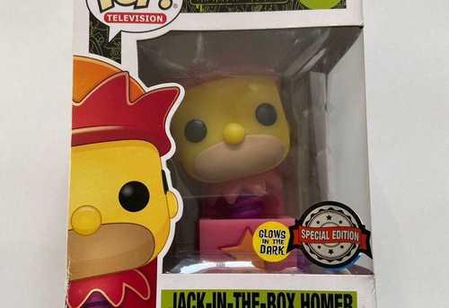 Funko pop- jack-in-box-homer